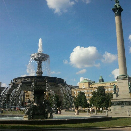 Schlossplatz - Schloßplatz - Stuttgart, Baden-Württemberg