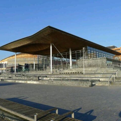 The National Assembly for Wales - Capitol Building in Cardiff