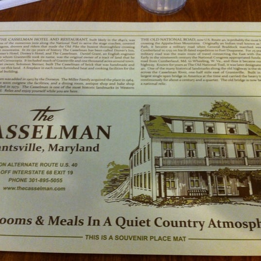 Casselman Restaurant - American Restaurant in Grantsville