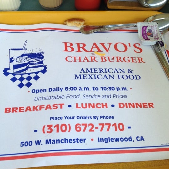 Bravo's Char Burgers - Manchester - Fast Food Restaurant in Inglewood