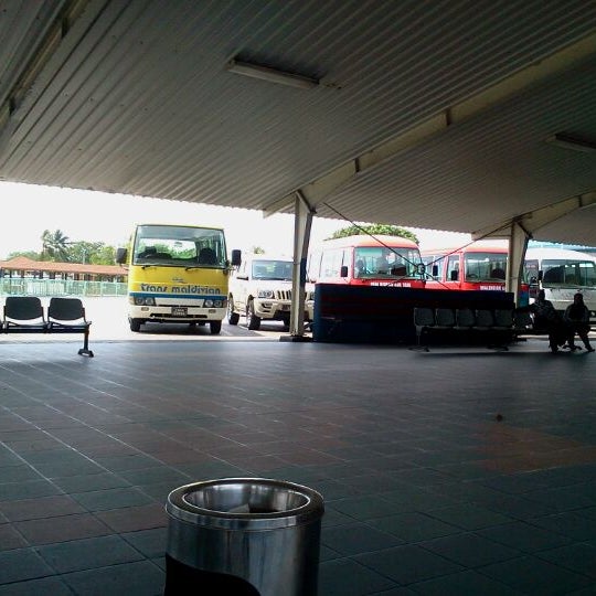 Depature Bus Stop (Velana International Airport)