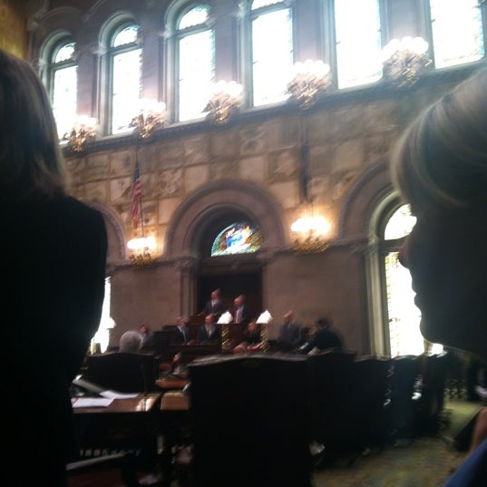 New York State Senate Chamber - Capitol Building in Albany