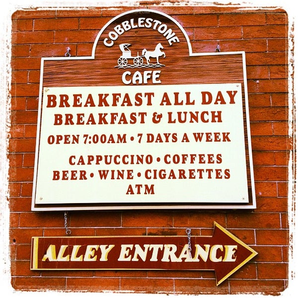 Cobblestone Cafe (Now Closed) - Historic District-North - 27 tips from ...