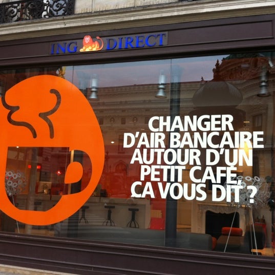ING Direct Café (Now Closed) - Chaussée-d'Antin - 1 tip from 74 visitors
