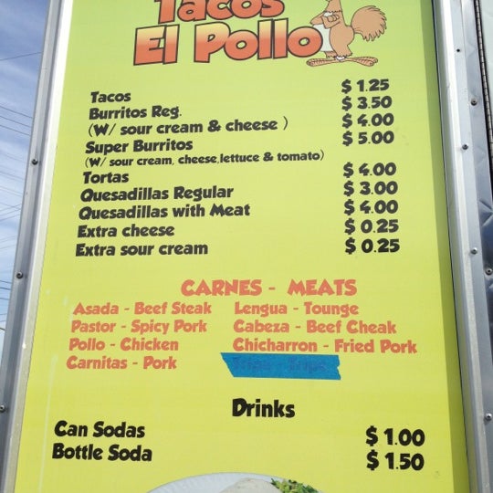 Tacos El Pollo - Mexican Restaurant in Oakland