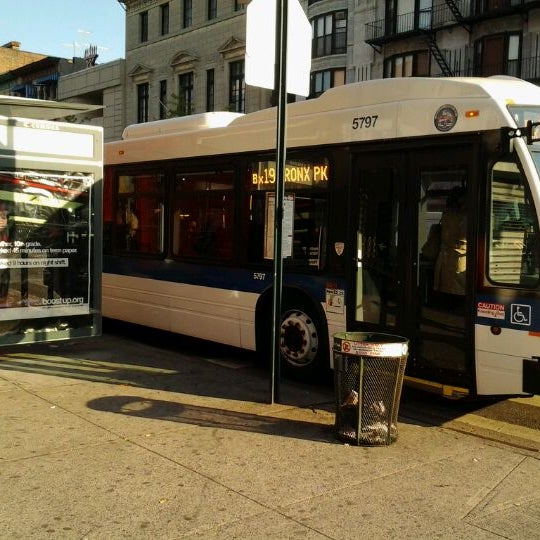 MTA Bus - W 145 St & Amsterdam Av (Bx19/M100/M101) - West Harlem - New ...
