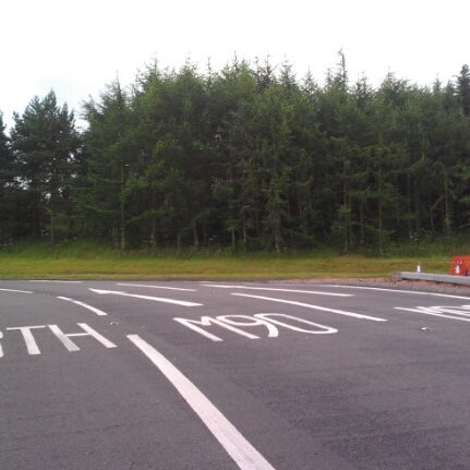 Broxden Roundabout - Road