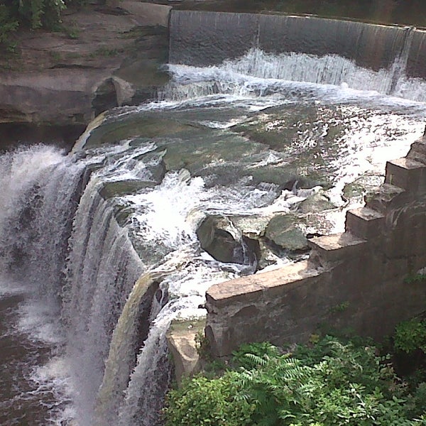 Cascade Park - East Waterfalls - Trail in Elyria