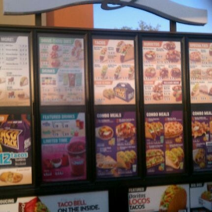 Taco Bell Combo Numbers