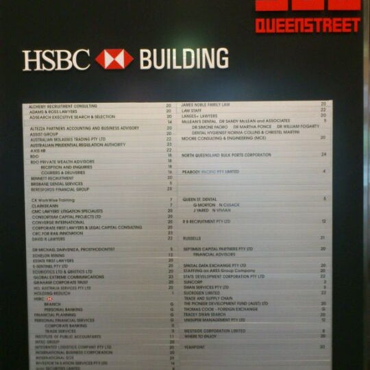 HSBC Building - Brisbane City - Brisbane, QLD