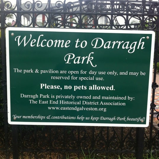 Darragh Park - Garden in Galveston