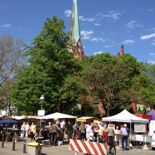 Wochenmarkt Karl-August-Platz - Charlottenburg - Karl-August-Platz