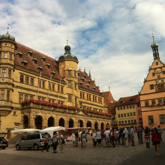 Marktplatz - Plaza in Rothenburg ob der Tauber