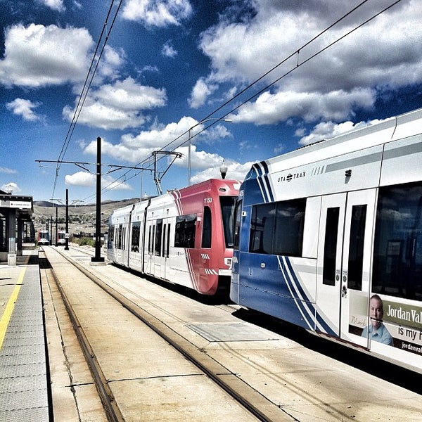 TRAX University Medical Center - Light Rail Station in Salt Lake City
