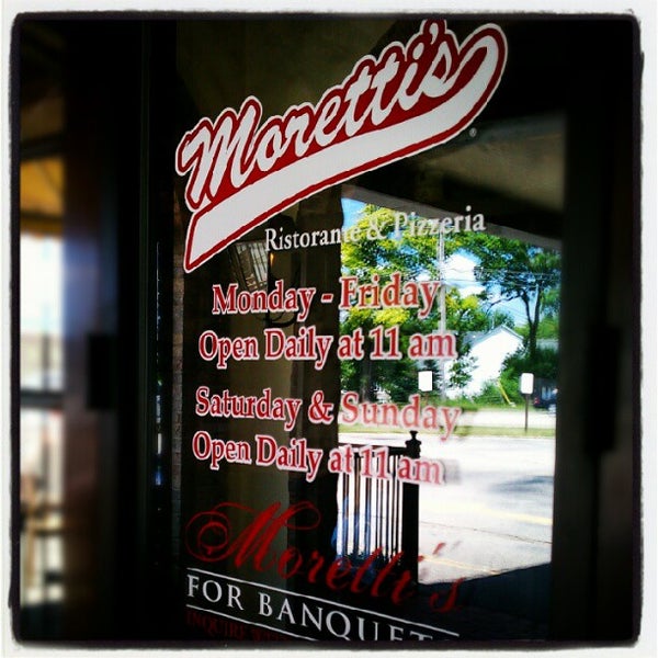Moretti's Ristorante & Pizzeria - 24 tips from 1231 visitors
