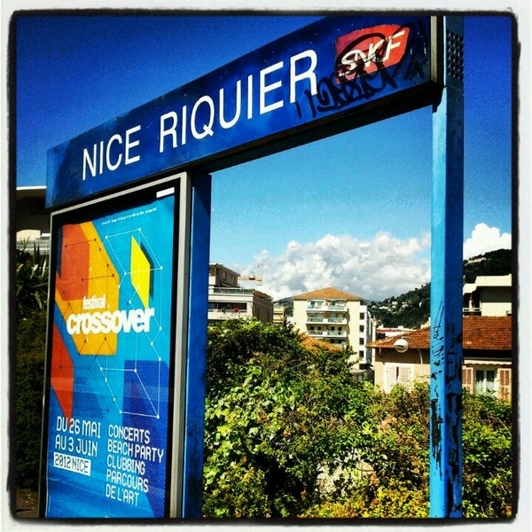 Gare SNCF de Nice-Riquier - Riquier - Nice, Provence-Alpes-Côte d'Azur