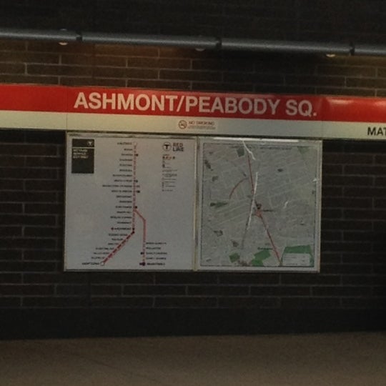 MBTA Ashmont/Peabody Square Station - Ashmont - 1900 Dorchester Ave.