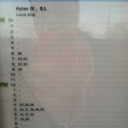 MTA Regional Bus - S89 Bus Stop - 1 tip