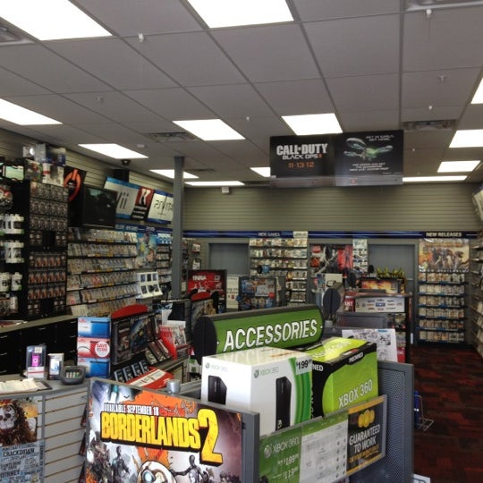Gamestop Store Interior
