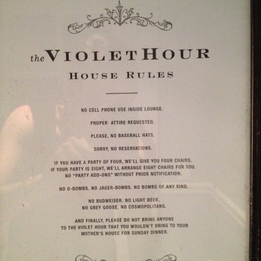 The Violet Hour - Wicker Park - Chicago, IL