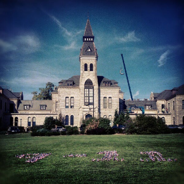 Anderson Hall - College Administrative Building in Manhattan