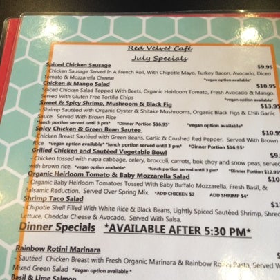 Red Velvet Cafe (Now Closed) - 38 tips