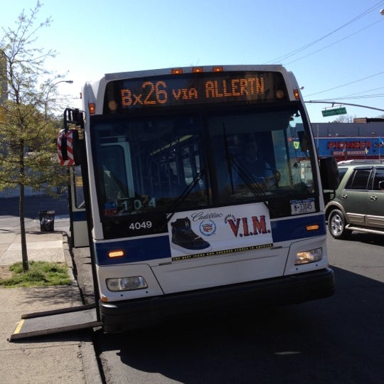 Mta - Bx 25/26 - Bus Station in Bronx