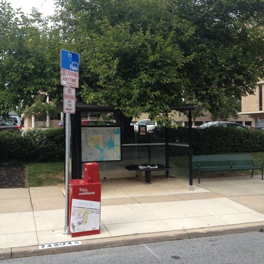 MTA Route 11 Bus Stop - Towson, MD