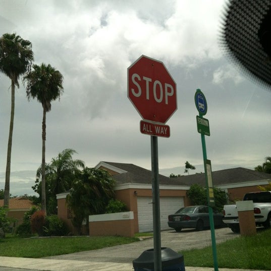 Stop Sign - Miami, FL