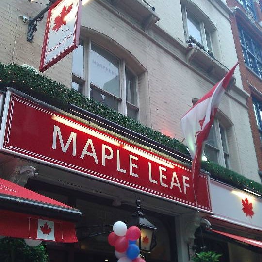 The Maple Leaf - City of Westminster - 41 Maiden Ln