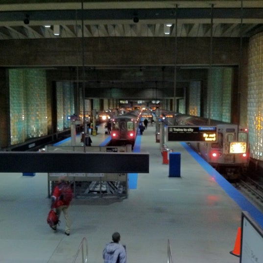 Airport Transit System (ATS) - Airport Tram Station in Chicago