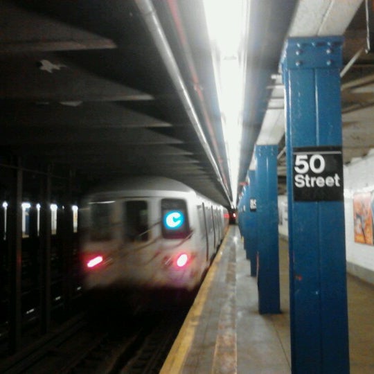 Photos at MTA Subway - 50th St (C/E) - Metro Station in Theater District