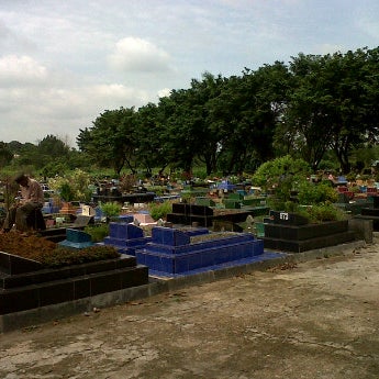 Taman makam Kebun bunga - Palembang, Sumatera Selatan