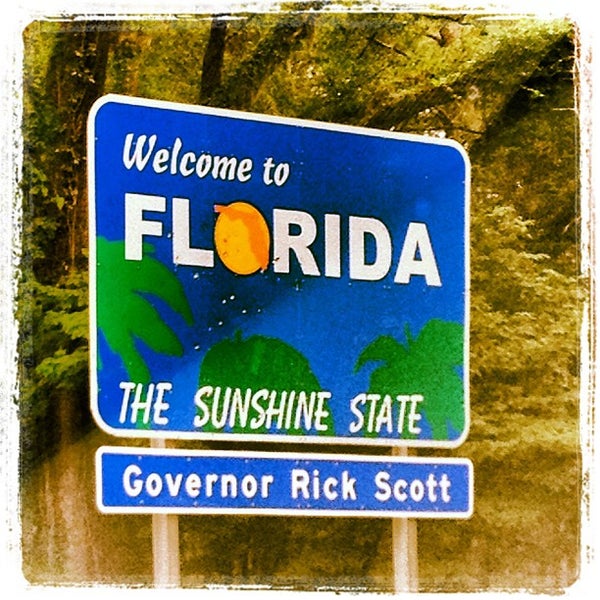 GA/FL State Line - Border Crossing