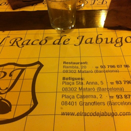 El Racó de Jabugo - Spanish Restaurant in centre