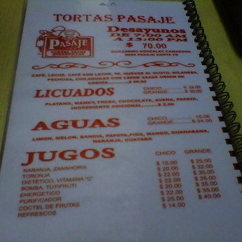 Tortas Pasaje - Mexican Restaurant