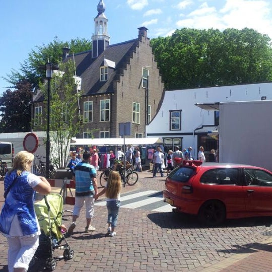 Markt in Castricum - Dorpstraat
