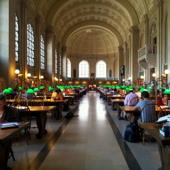 Boston Public Library - Leventhal Map Center - Back Bay East - 10 tips ...