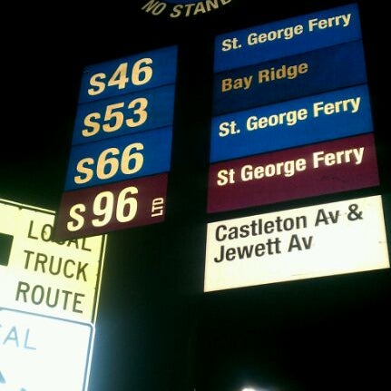 MTA Bus - Castleton Av & Jewett Av (S46/S53/S66/S96/SIM3/3c/35) - Port ...