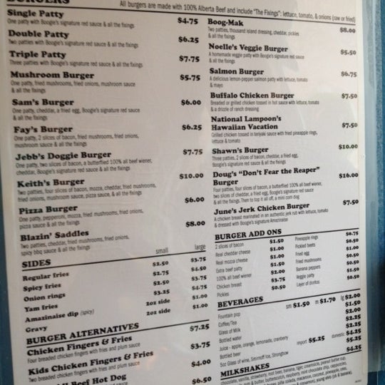 Photos at Boogie's Burgers - Renfrew - Calgary, AB
