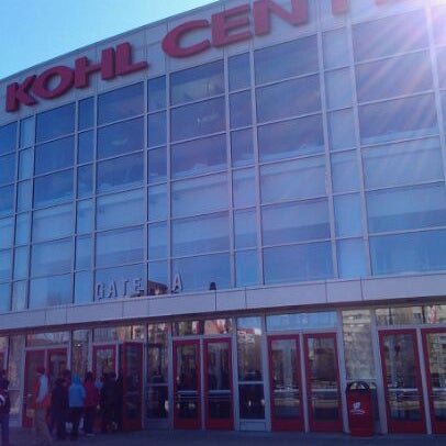 The Kohl Center - College Basketball Court in Madison