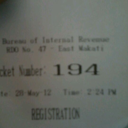 Photos at BIR RDO 47- East Makati - Bel-Air - 4/F BIR Regional Office ...