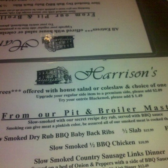 Photos at Harrison's Restaurant - 11 tips from 409 visitors