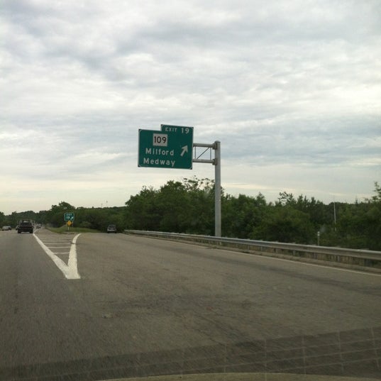 I-495 - Exit 48 (Old Exit 19) - MA Rt. 109 - Intersection