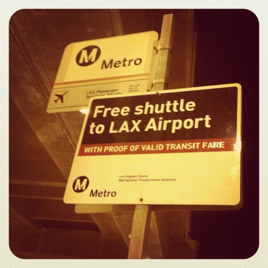 Metro Rail - Aviation/LAX Station (Green) - West Los Angeles - Los ...