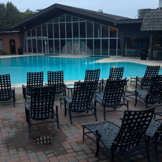 Indoor/Outdoor Pool @ Pheasant Run Resort - 48 visitors