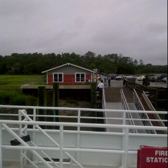 Sapelo Island Ferry Landing: West - Boat or Ferry