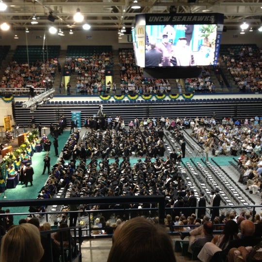 Photos at Trask Coliseum - College Basketball Court in Wilmington