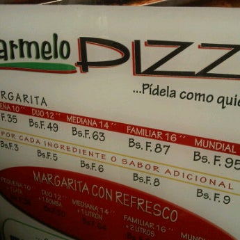 Carmelo Pizza - Los Dos Caminos, CC Millenium