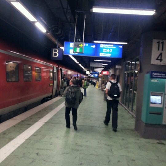 Gleis 1 - Platform in Frankfurt am Main